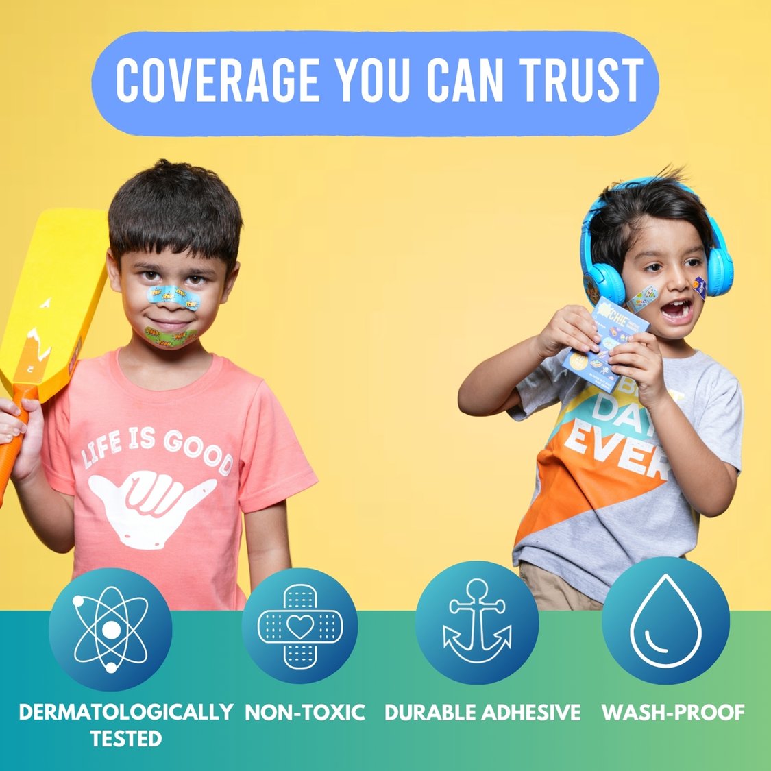 Buy Ouchie Printed Adhesive Bandages (20 Strips) from Ouchie at just ...