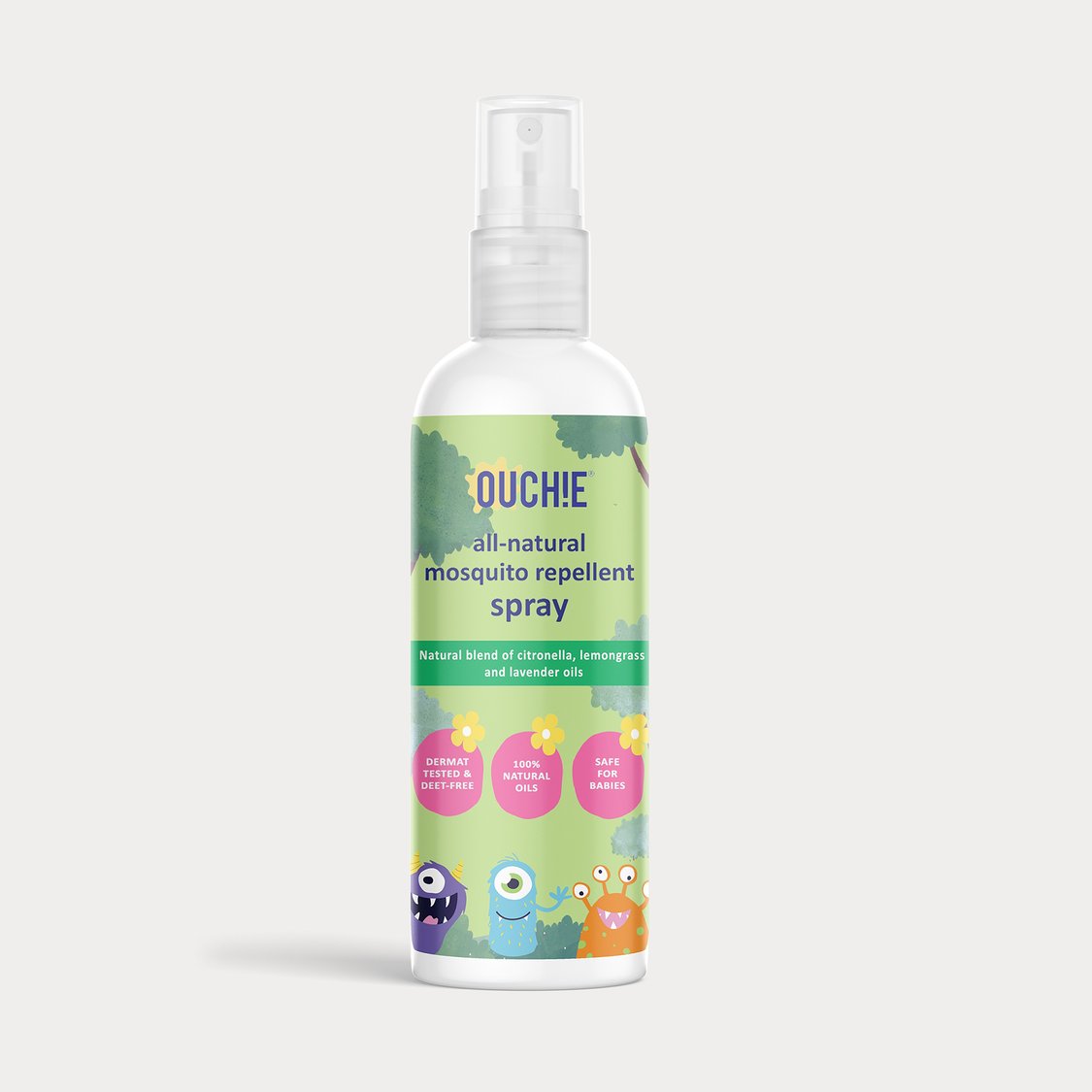 Buy Ouchie Natural Insect Repellent Spray - 100ml from Ouchie at just ...