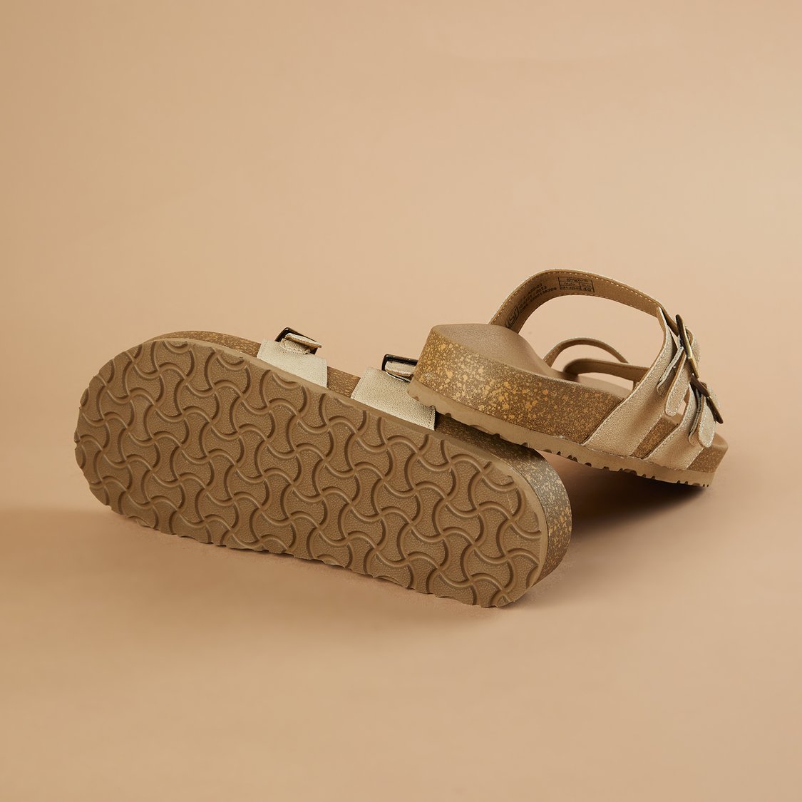 Buy GINGER Solid Sandals from Ginger at just INR 999.0
