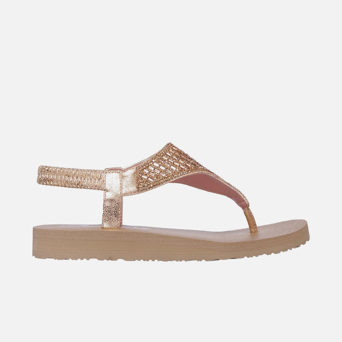 Buy SKECHERS Embellished V-strap Sandals from Skechers at just INR 2999.0