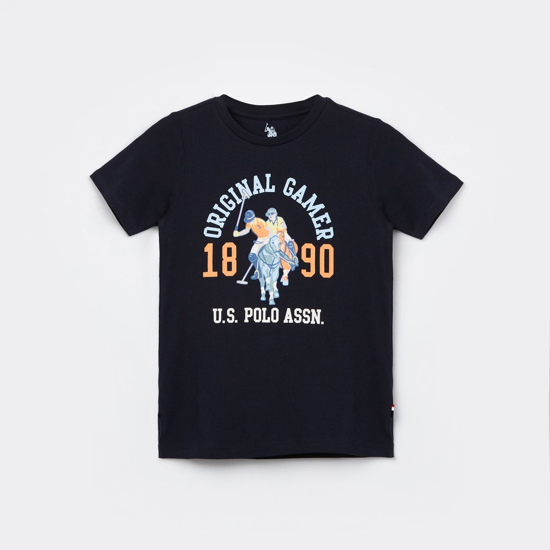Buy US POLO ASSN KIDS Boys Graphic Print T-shirt from US Polo Assn Kids ...