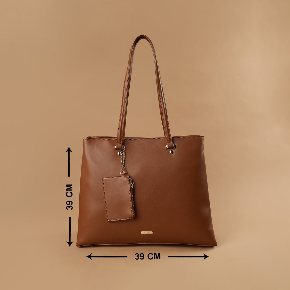 Buy CODE Solid Shoulder Bag with Pouch from CODE at just INR 2699.0