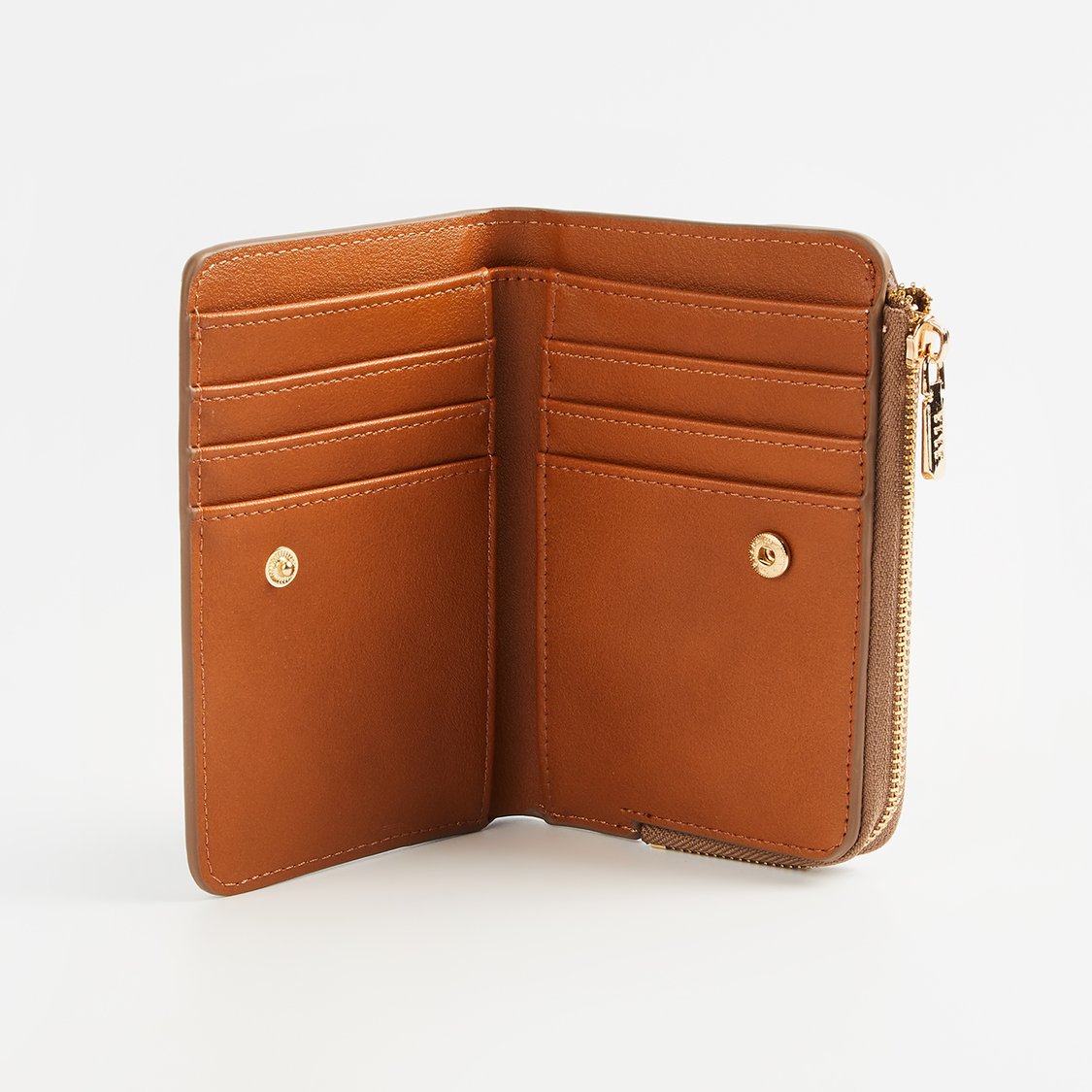 Buy ELLE Monogram Zip-Around Wallet from Elle at just INR 1499.0