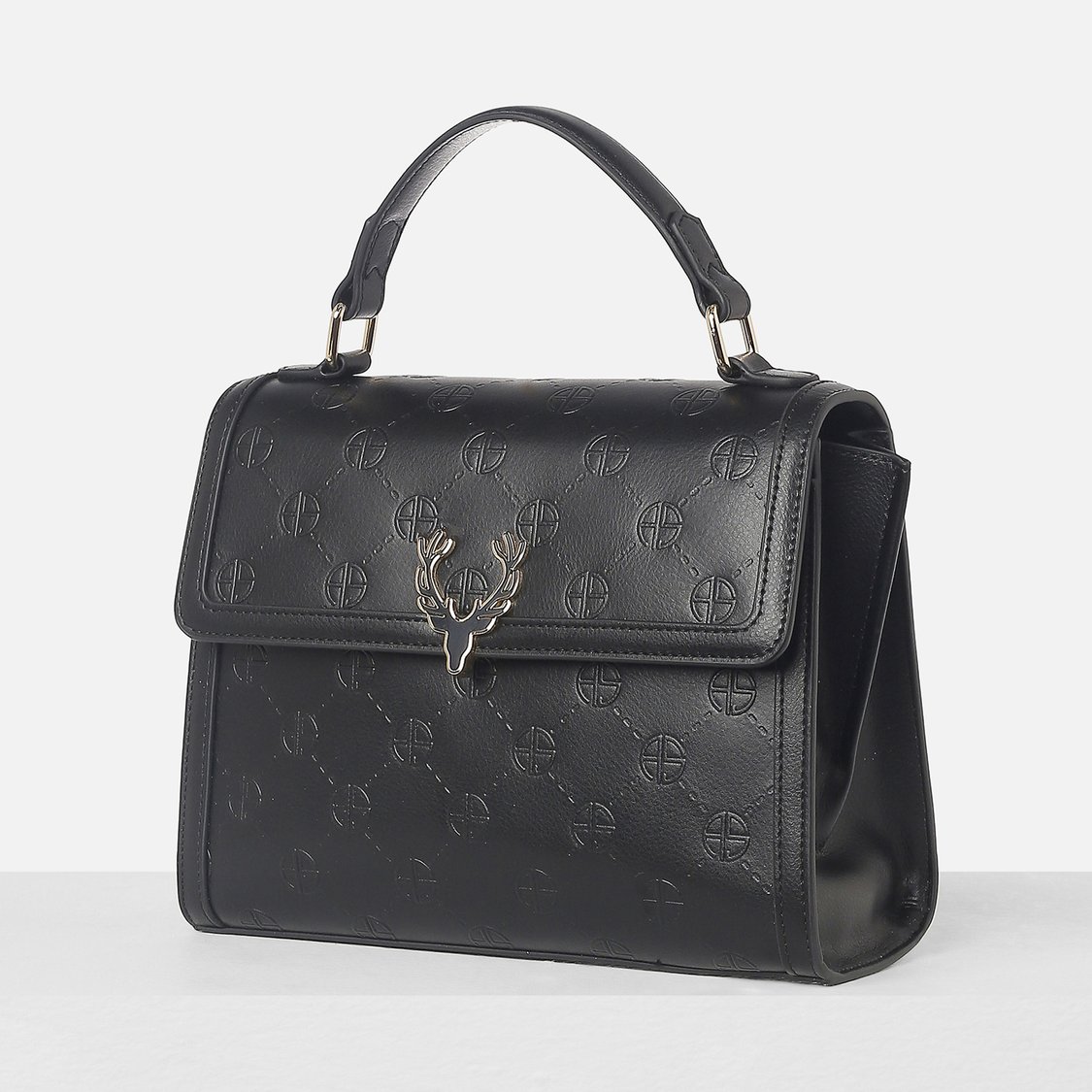 Buy ALLEN SOLLY Monogram Debossed Handheld Bag from Allen Solly at just ...