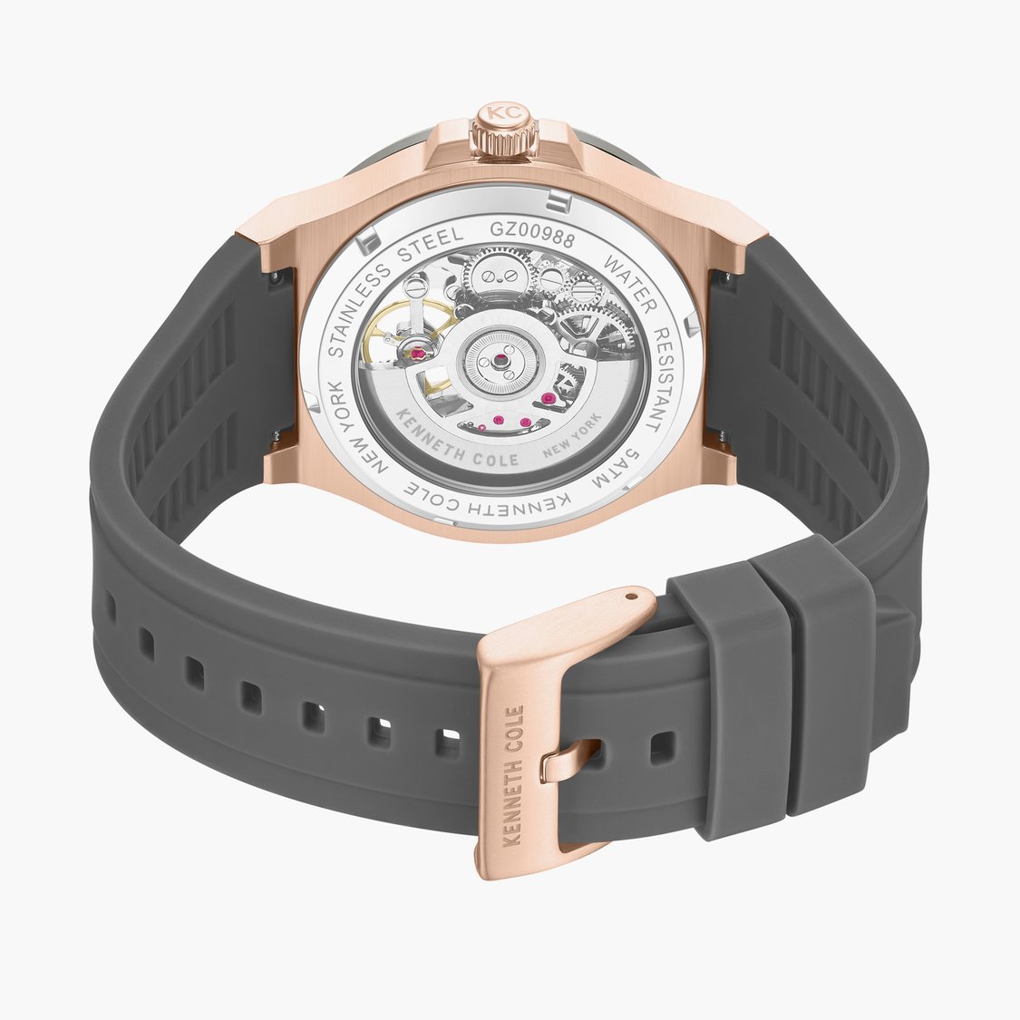 Buy KENNETH COLE Kc Drops Jan26 Skeleton Automatic Watch ...
