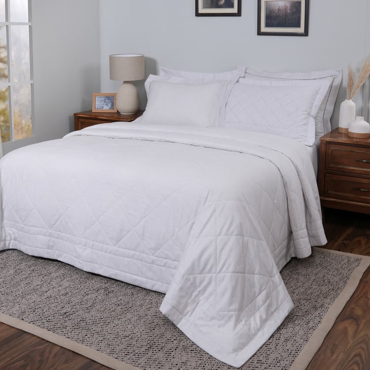 Buy MSPAR Emmie Cotton Patterned AC Double Quilt from Maspar at just ...