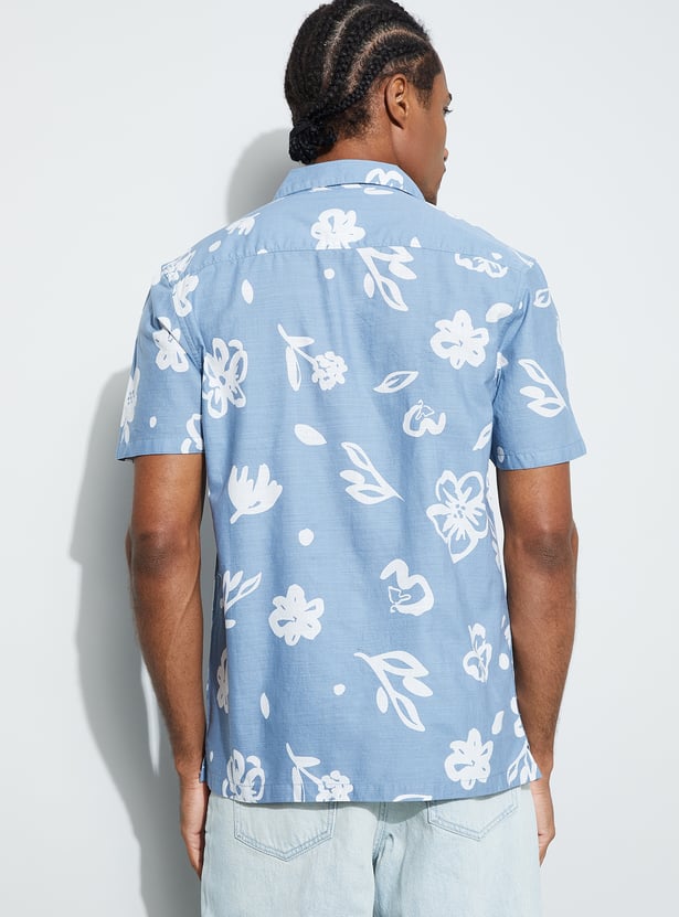 Buy CODE UNWIND Floral Print Regular Fit Shirt from Code Unwind at just ...