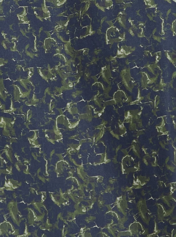 Buy CODE Printed Slim Formal Shirt from CODE at just INR 1499.0