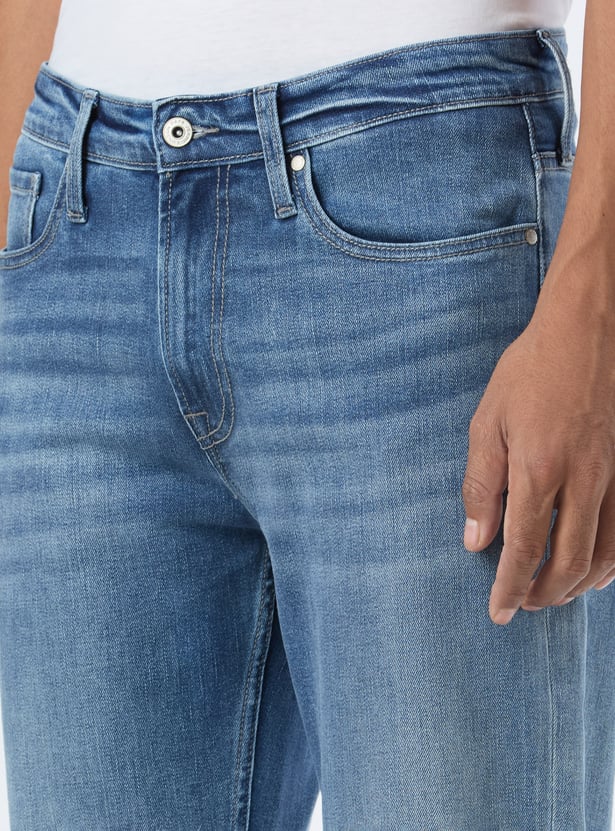 Buy PEPE JEANS Light Washed Comfort Fit Jeans from Pepe Jeans at just ...