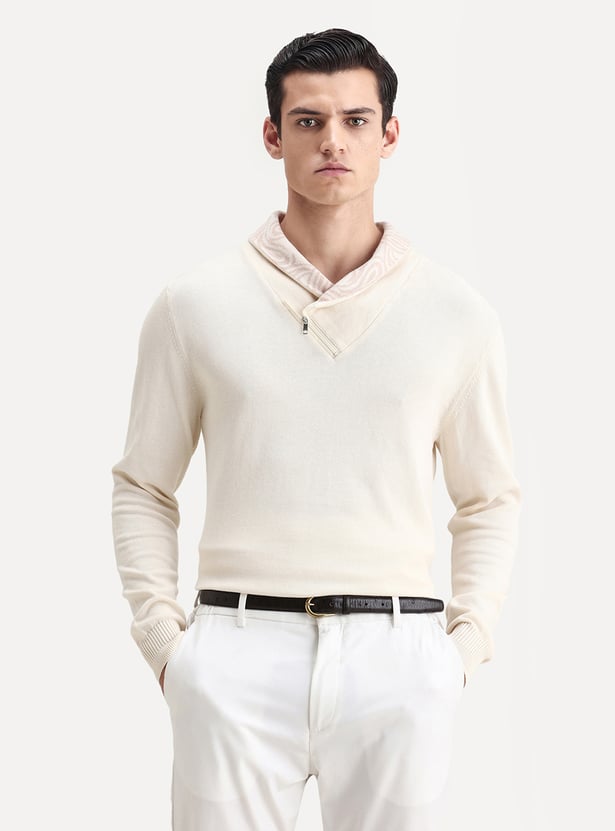 Buy RARE RABBIT Solid Sweater from Rare Rabbit at just INR 3499.0