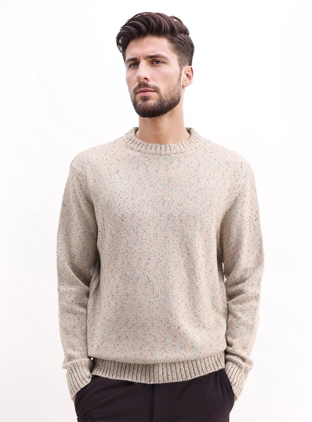 Buy RARE RABBIT Knitted Crew Neck Sweater from Rare Rabbit at just INR ...