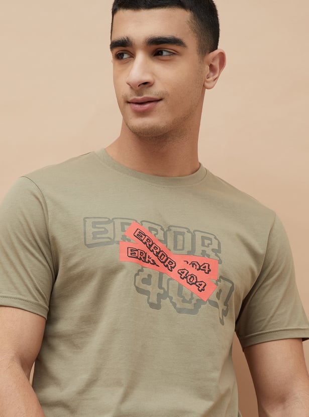 Buy FAME FOREVER Graphic Print T-shirt from Fame Forever at just INR 499.0