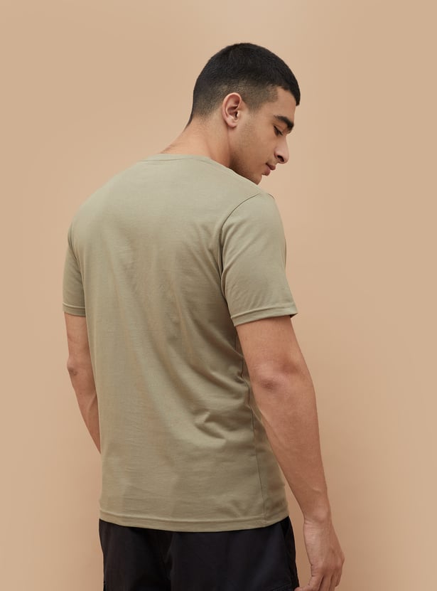 Buy FAME FOREVER Graphic Print T-shirt from Fame Forever at just INR 499.0