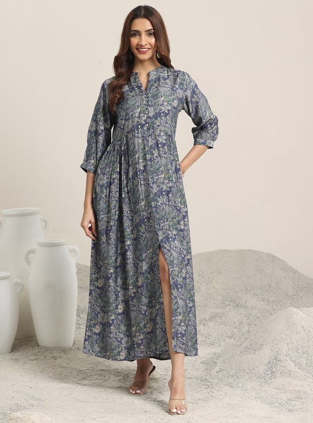 Buy LIBAS Floral Print Maxi Dress from Libas at just INR 2199.0