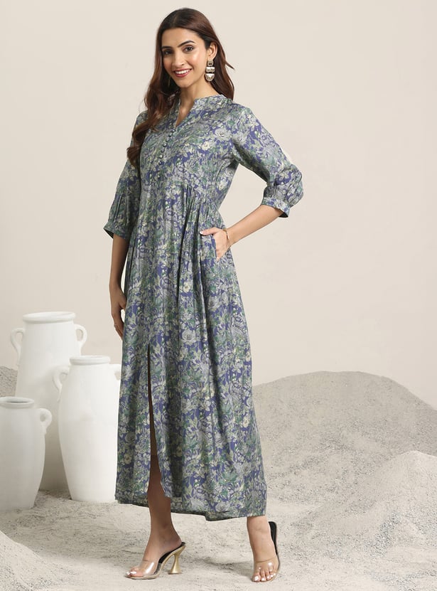 Buy LIBAS Floral Print Maxi Dress from Libas at just INR 2199.0