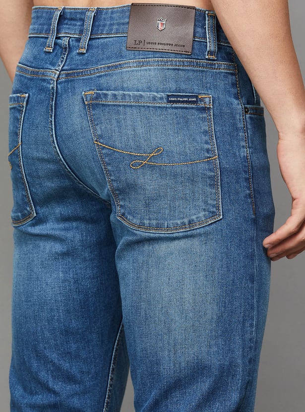 Buy LP JEANS Stonewashed Slim Straight Jeans from LP Jeans at just INR ...