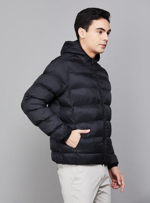 Buy ALLEN SOLLY Quilted Puffer Jacket from Allen Solly at just INR 6499.0