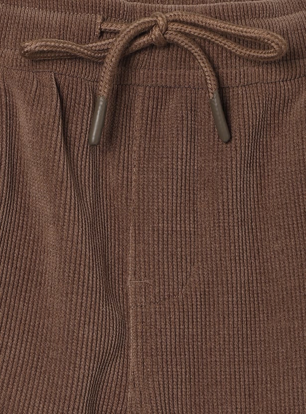 Buy Boys Corduroy Ribbed Joggers Online at just Rs. 899.0 ...
