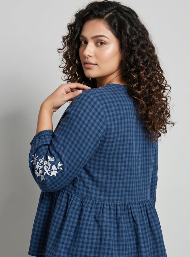 Buy Women Embroidered Top Online at just Rs. 999.0 - 1000016590609 ...