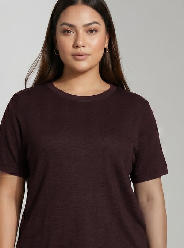Buy Women Striped Knit Top Online at just Rs. 499.0 - 1000016692516 ...